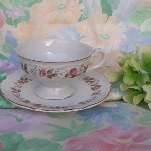 Vintage | Kitchen | English Spring Garden Tea Cup Set | Poshmark